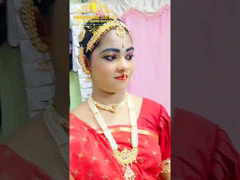 Traditional Kathak dance makeup look #makeup #dance #short #dancevideo ...