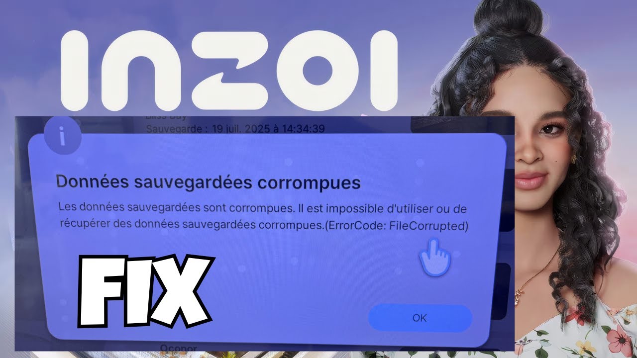 Fix Inzoi Save File Corrupt Error | How to Restore Backup & Fix "File Corrupted" Issue (2025 ...