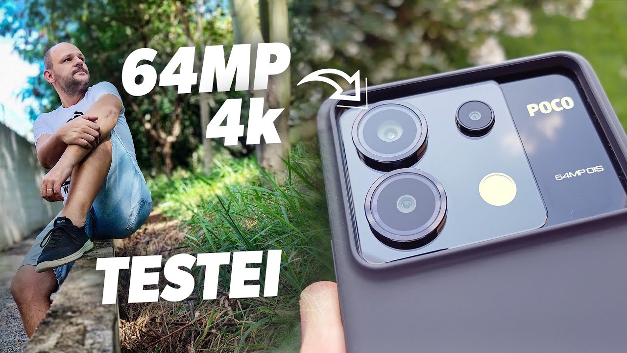 A CÂMERA DO XIAOMI POCO X6 é boa? - YouTube