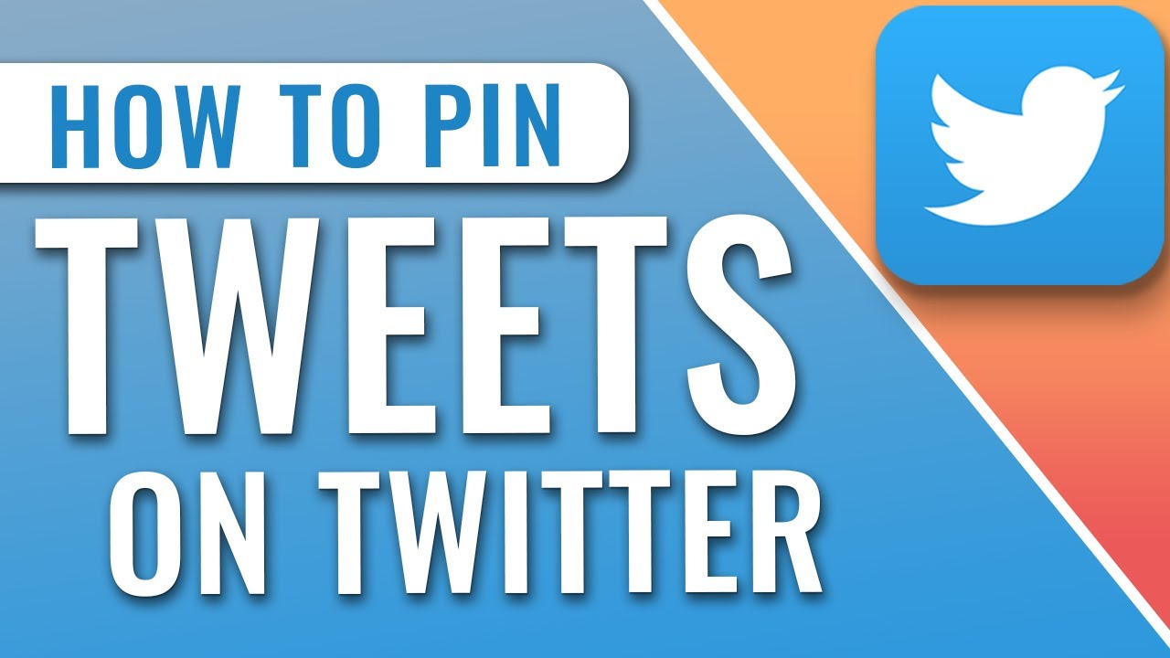 How To Pin A Tweet On Twitter - YouTube