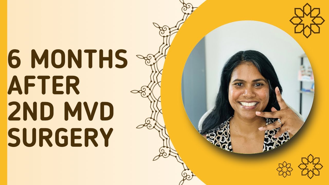 Healing journey - 6 months after 2nd MVD surgery for Hemifacial Spasm ...