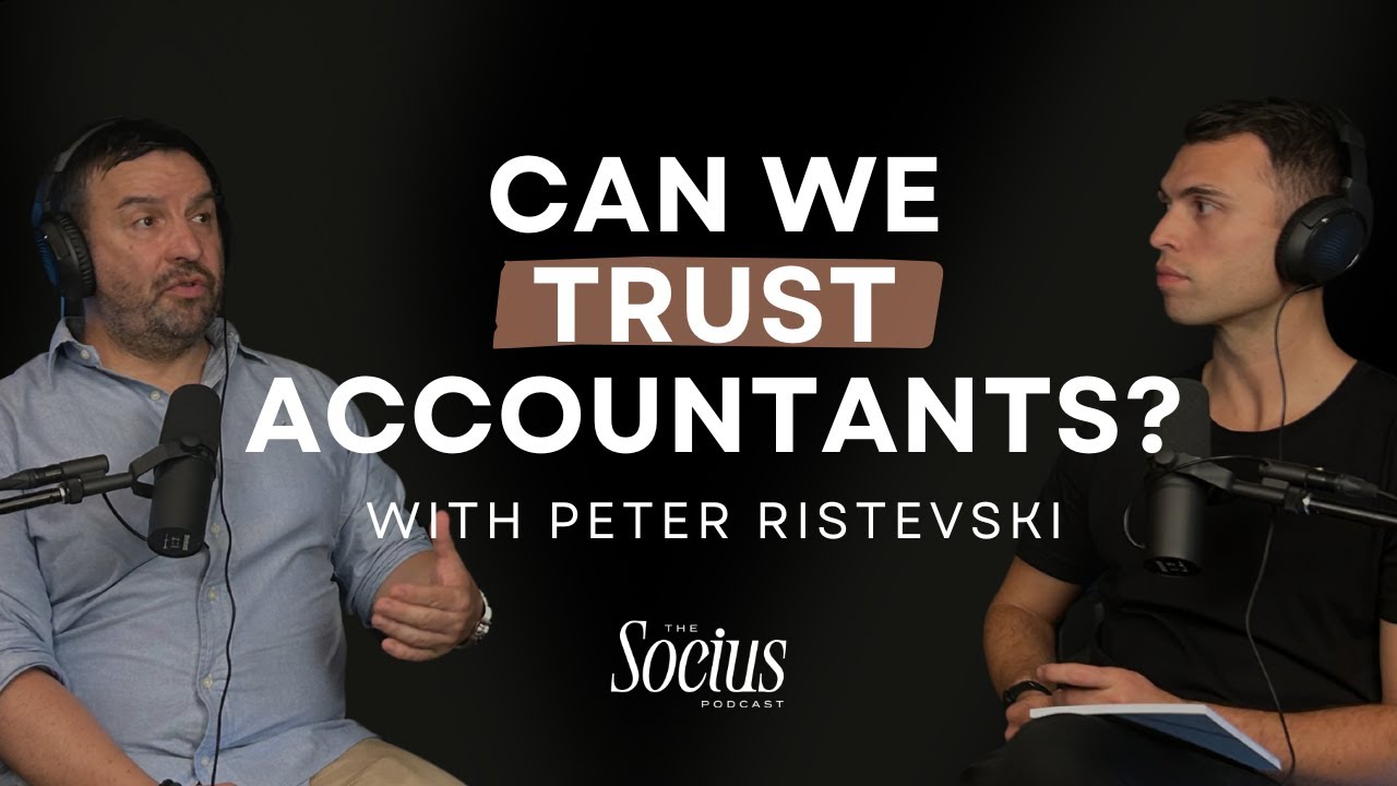 Peter Ristevski - Can we trust accountants? - YouTube