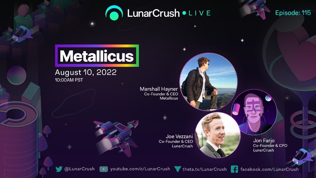 LunarCrush Live with Metallicus! - YouTube