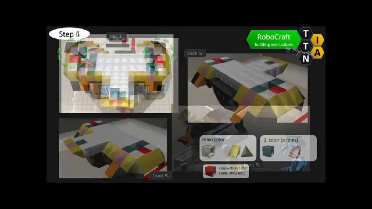 Titan Building Tutorial (detailed version) - RoboCraft Tough Mother of ...