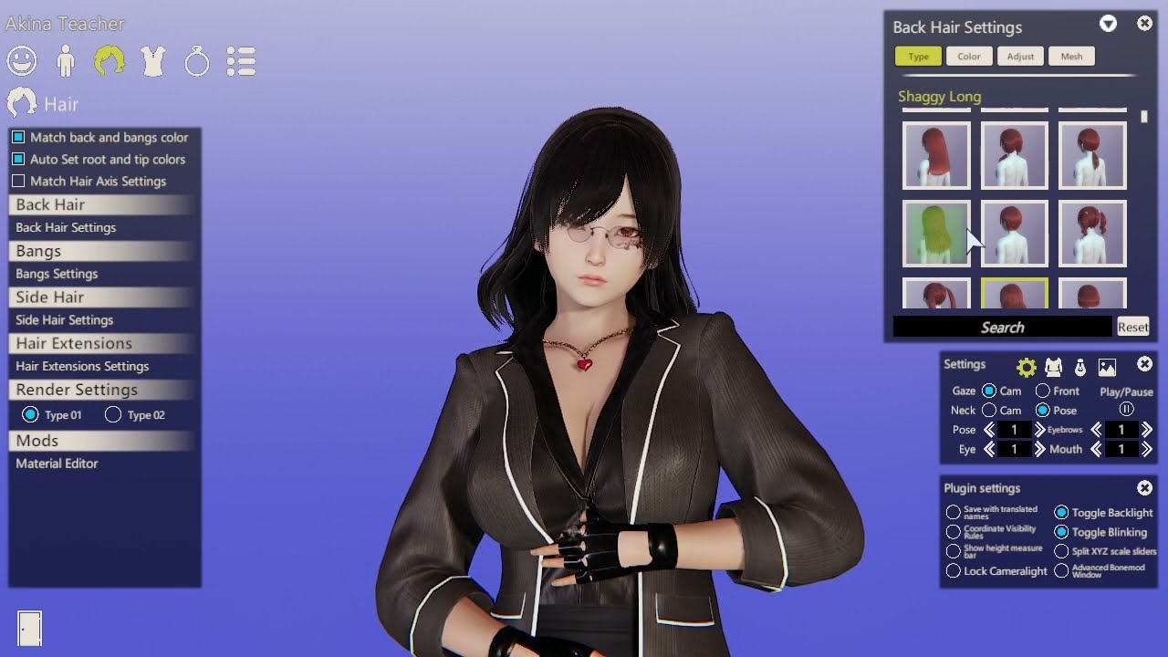 Akina Teacher | HS2 Free Skins - YouTube