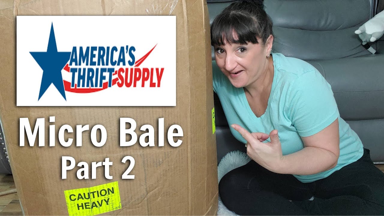 AMERICA'S THRIFT SUPPLY Legging Micro Bale | Part 2 - YouTube