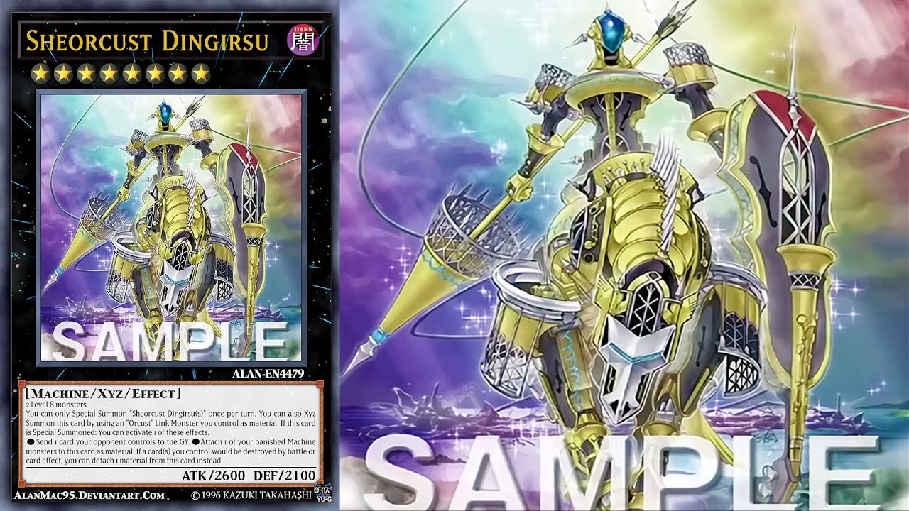 YGOPRO Sheorcust Dingirsu Deck Orcustrion 2019 宵星の機神ディンギルス - YouTube