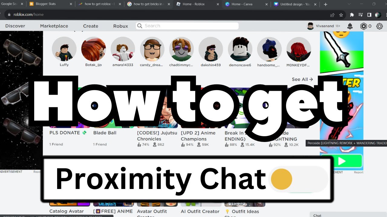 *NEW* How to get proximity chat in roblox- Full guide - YouTube
