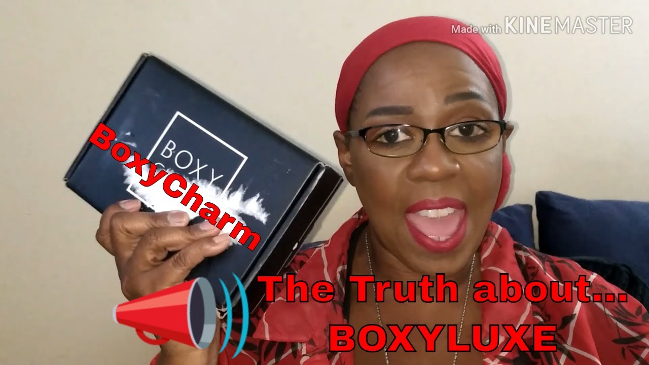 BoxyCharm November 2018/THE TRUTH ABOUT BOXYLUXE - YouTube