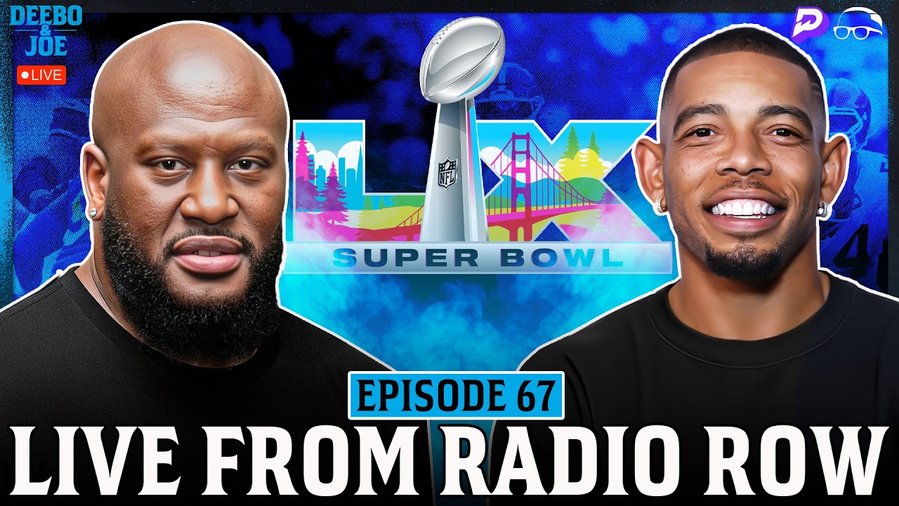 LIVE from Super Bowl LX Radio Row: Day 2 | Deebo & Joe