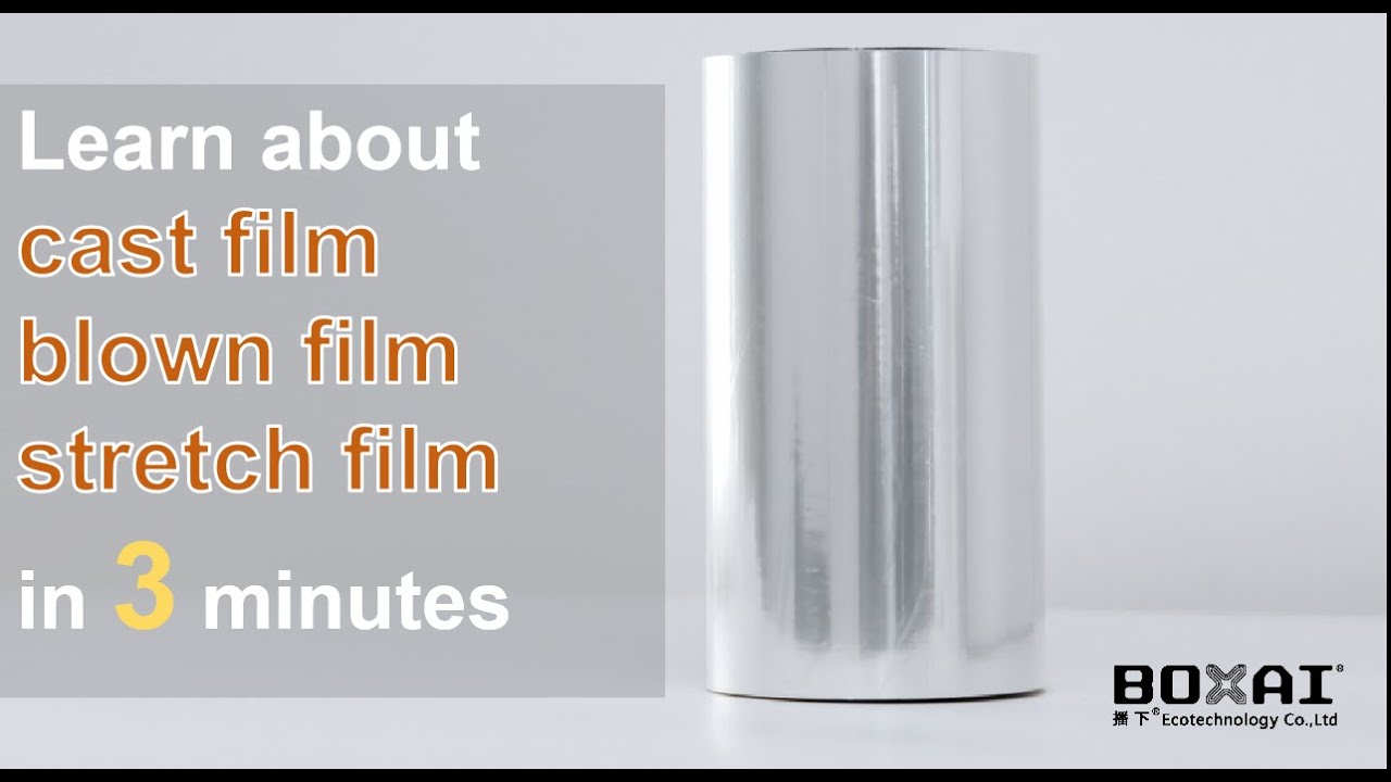 Learn about cast film, blown film, and stretch film in 3 minutes - YouTube