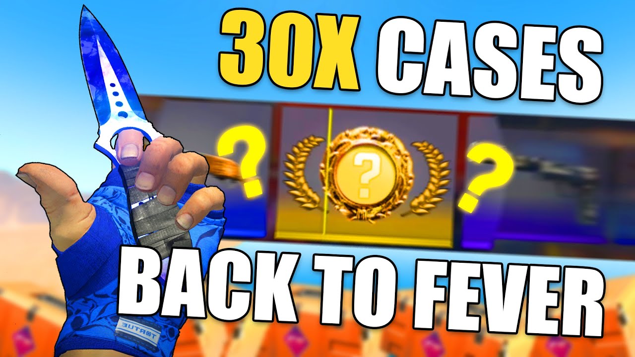 OPENING 30 CS2 CASES | BACK TO FEVER - TheRoninCS - YouTube
