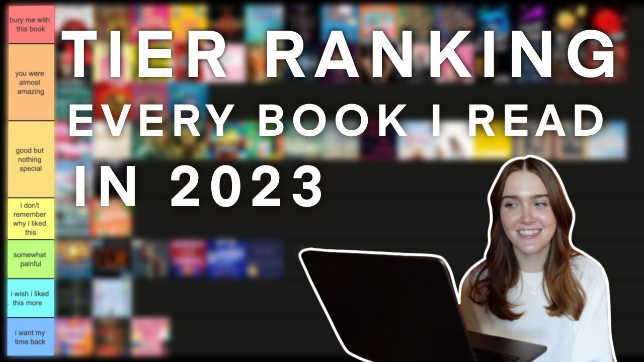 tier ranking the 75 books i read in 2023 📚🎉 final wrap up - YouTube