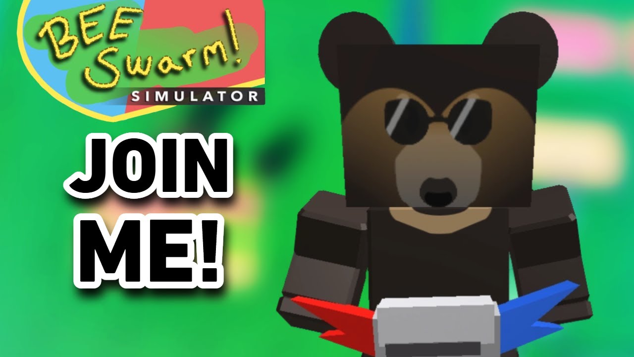 Playing Bee Swarm Sim With Viewers | COME JOIN! - YouTube