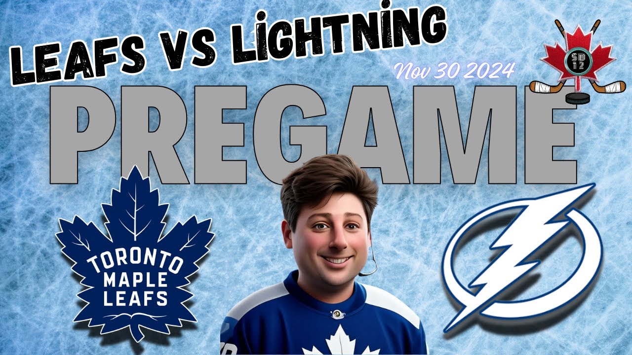 Maple Leafs vs Lightning Who Will Reign Supreme Tonight - YouTube