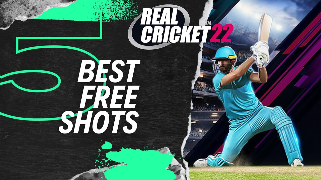 Best 5 Free Shots | Real Cricket 22 - YouTube