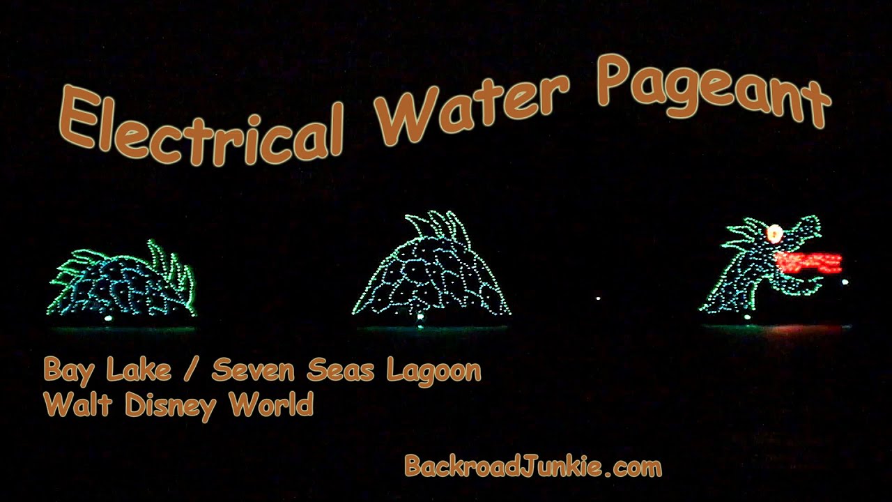 Electrical Water Pageant (2011) | Bay Lake / Seven Seas Lagoon | Walt Disney World - YouTube