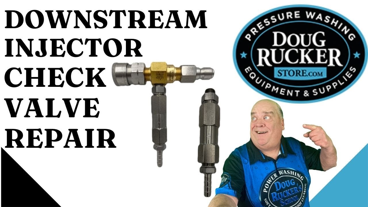 How to Repair Pressure Washing Check Valve 2023 - YouTube