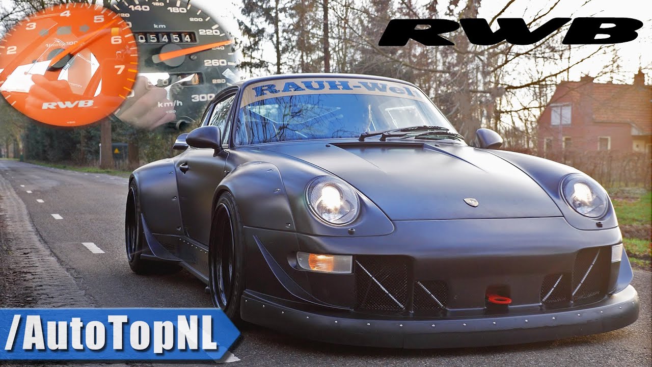 1993 Porsche 993 RWB ACCELERATION & LOVELY Exhaust SOUND by AutoTopNL ...