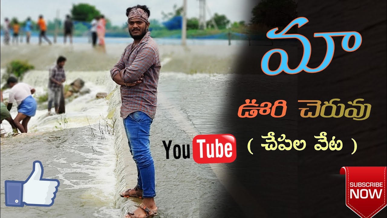 Maa Oori Cheruvu (Chepala veta) ||chandu boyapally ||Village vlogs ...