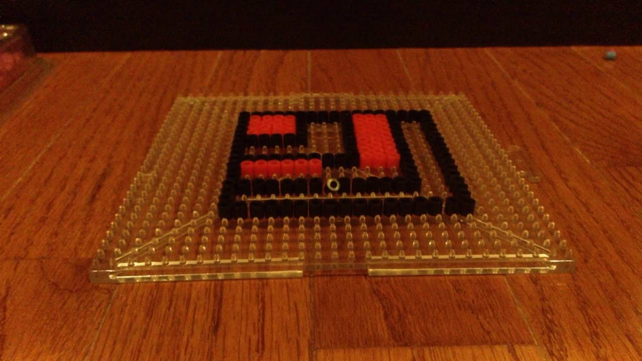 Perler Beads - Gd icons - YouTube