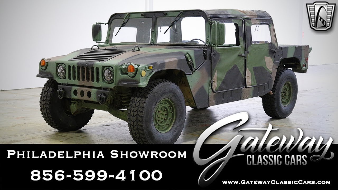 1987 Hummer Humvee, Gateway Classic Cars - Philadelphia #604 - YouTube
