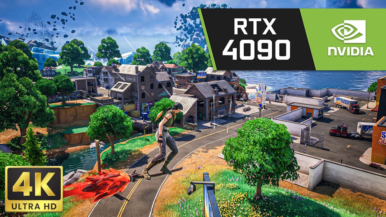 Fortnite | 4K Max Settings RTX ON / DLSS ON | RTX 4090 - YouTube