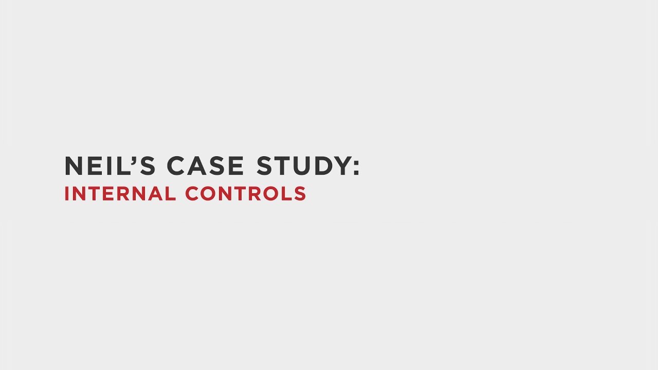 11. Experimental Design Case Study: Internal Controls (LE: Module 2 ...
