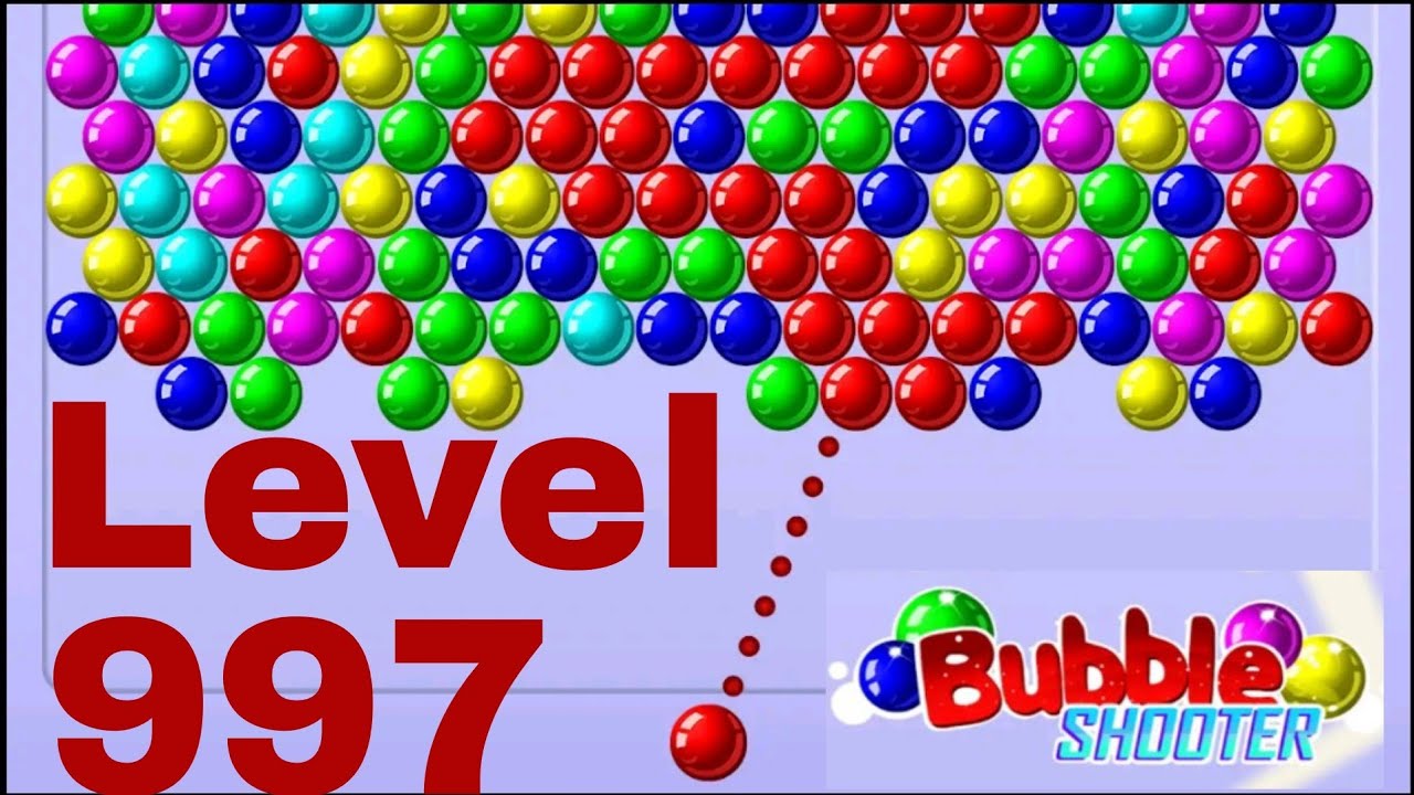 Bubble shooter game level 997 winnn @yara gamer248 - YouTube