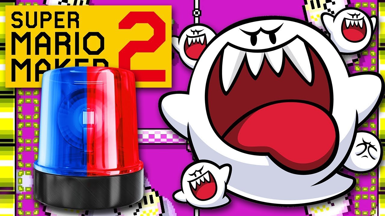 Boo Security Force! - Super Mario Maker 2 - Gameplay Walkthrough Part ...