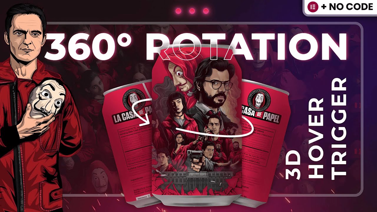 Create Interactive 3D Rotation Effects in Elementor – No Code Needed! - YouTube