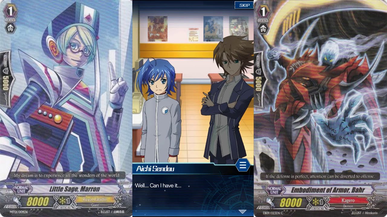 Cardfight!! Vanguard ZERO English Gameplay Story Mode Chapter 0 Ride 1 ...