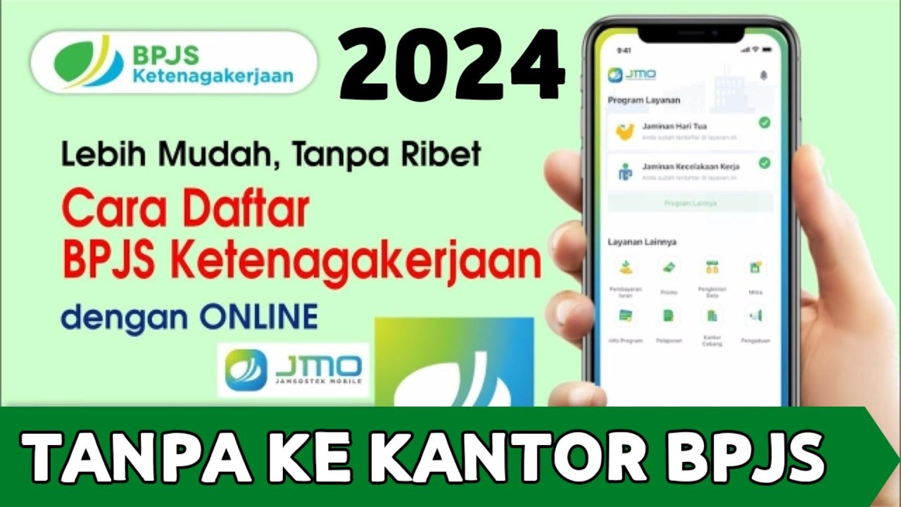 Cara Membuat BPJS Ketenagakerjaan Secara Online 2024 - YouTube