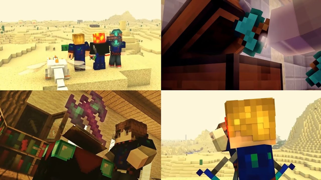 Rise - a Minecraft AMV (veterans' version) - YouTube