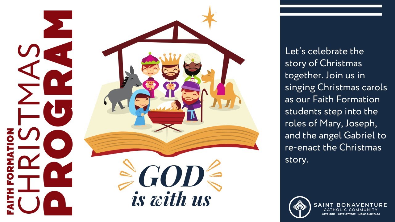 2024 Faith Formation Christmas Program - YouTube