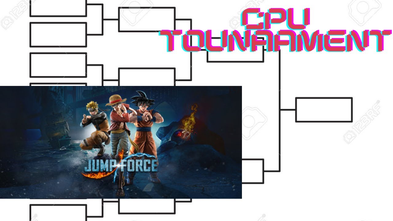 Jump Force CPU tournament - Duplo_A's CPU Tournament series - YouTube
