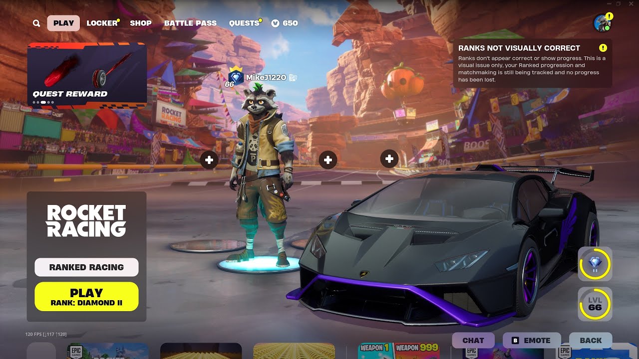 Rocket Racing ranked D3 - YouTube