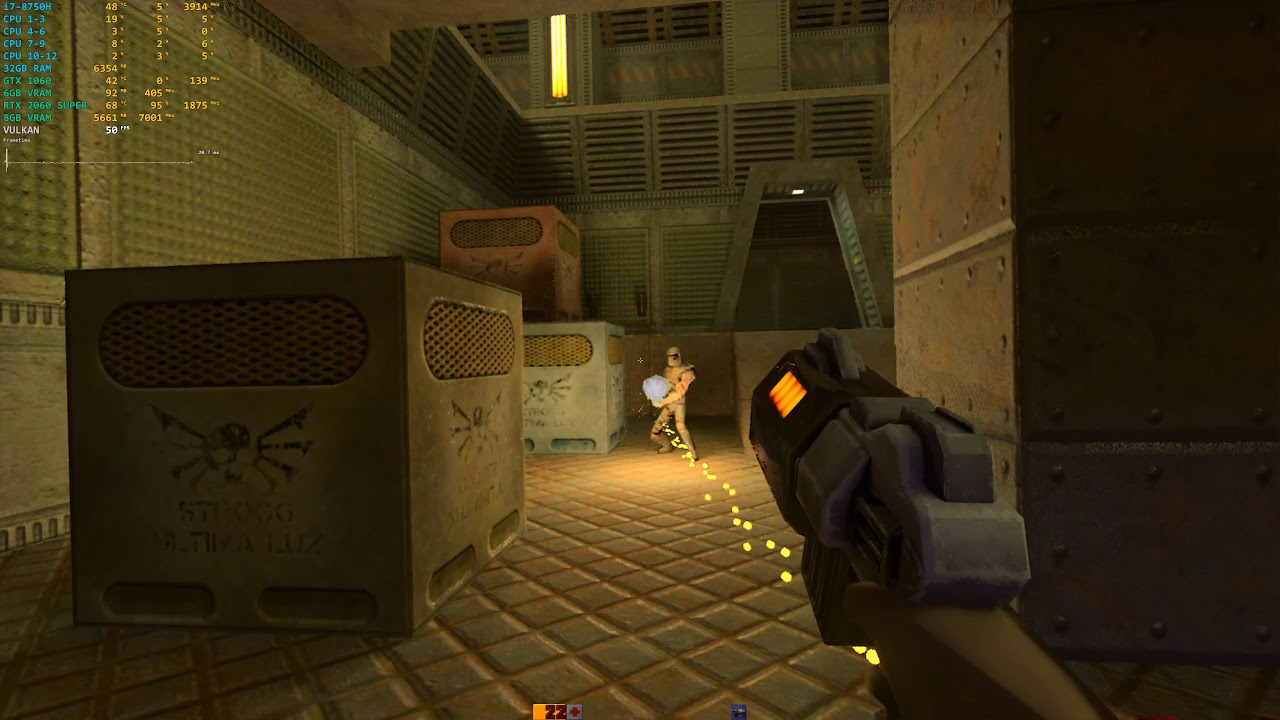 Quake II RTX｜HP Omen 15｜RTX 2060 Super - YouTube