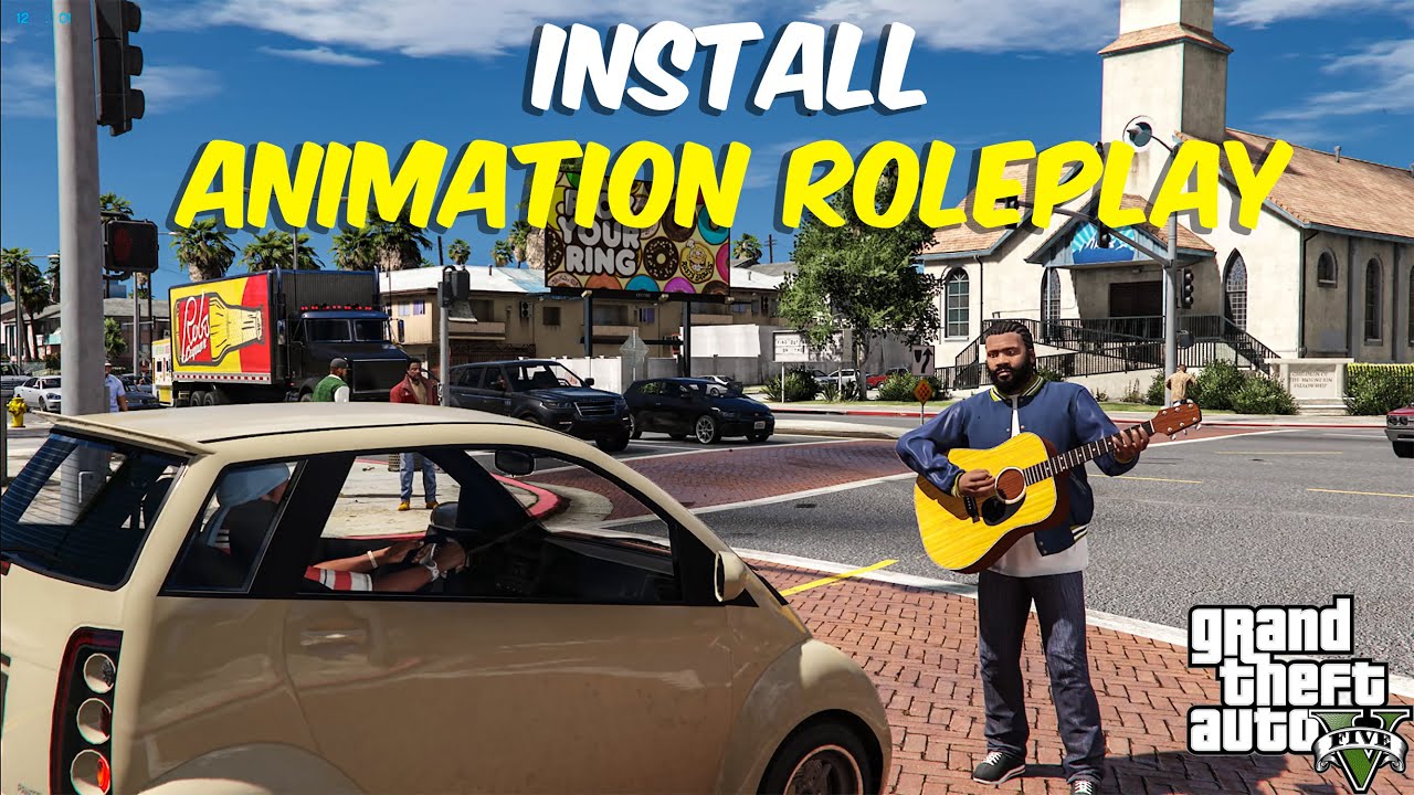 CARA INSTALL MOD ANIMASI ROLEPLAY (ACTION V) DI GTA 5 ENHANCED & LEGACY ...