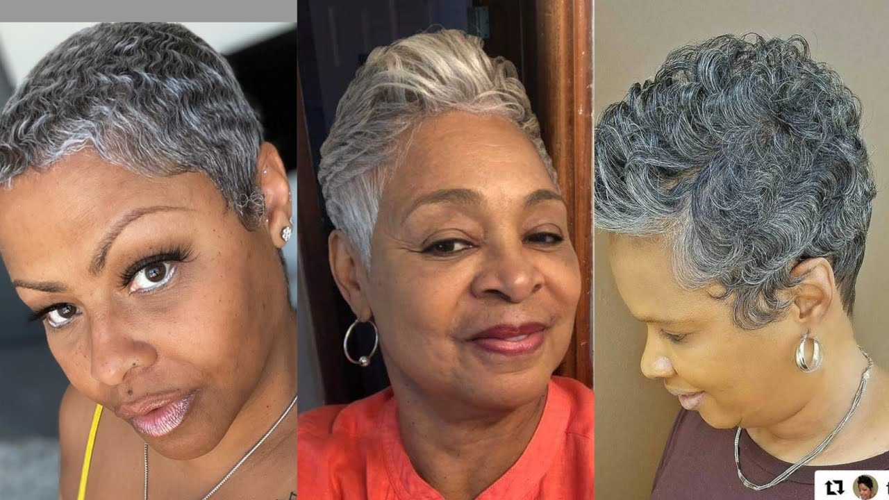 Pixies 50pixie Short Hairstyles For Matured Blackwomen Youtube