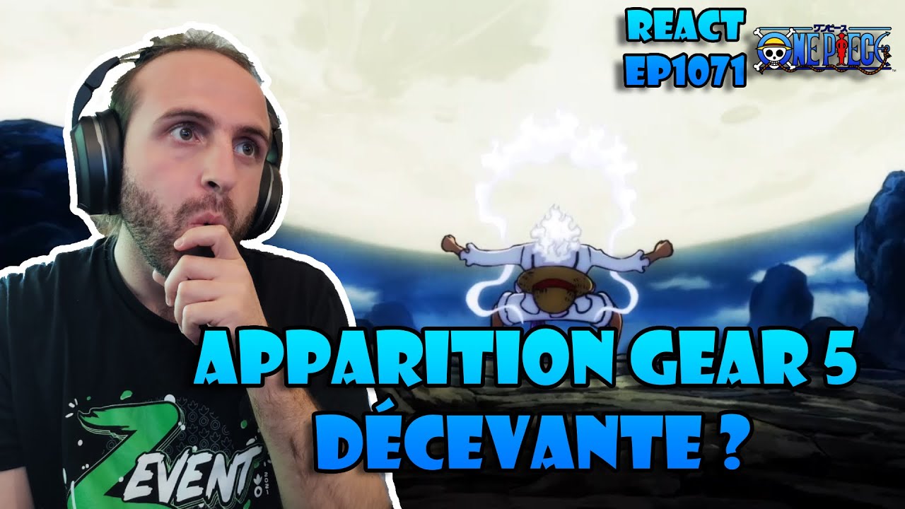 Apparition du Gear 5 décevante ? 🏴‍☠️⚓- React Gear 5 One Piece - YouTube