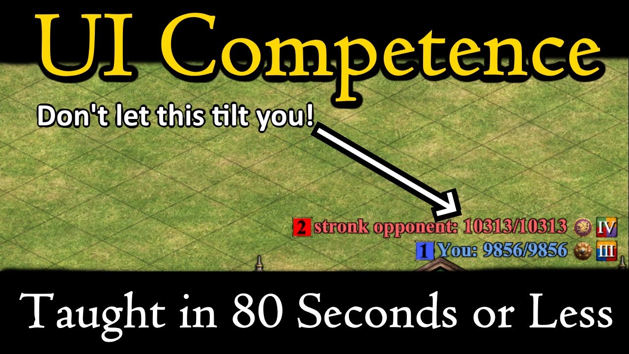 How to read the User Interface in AoE2:DE shown in 80 seconds or less ...