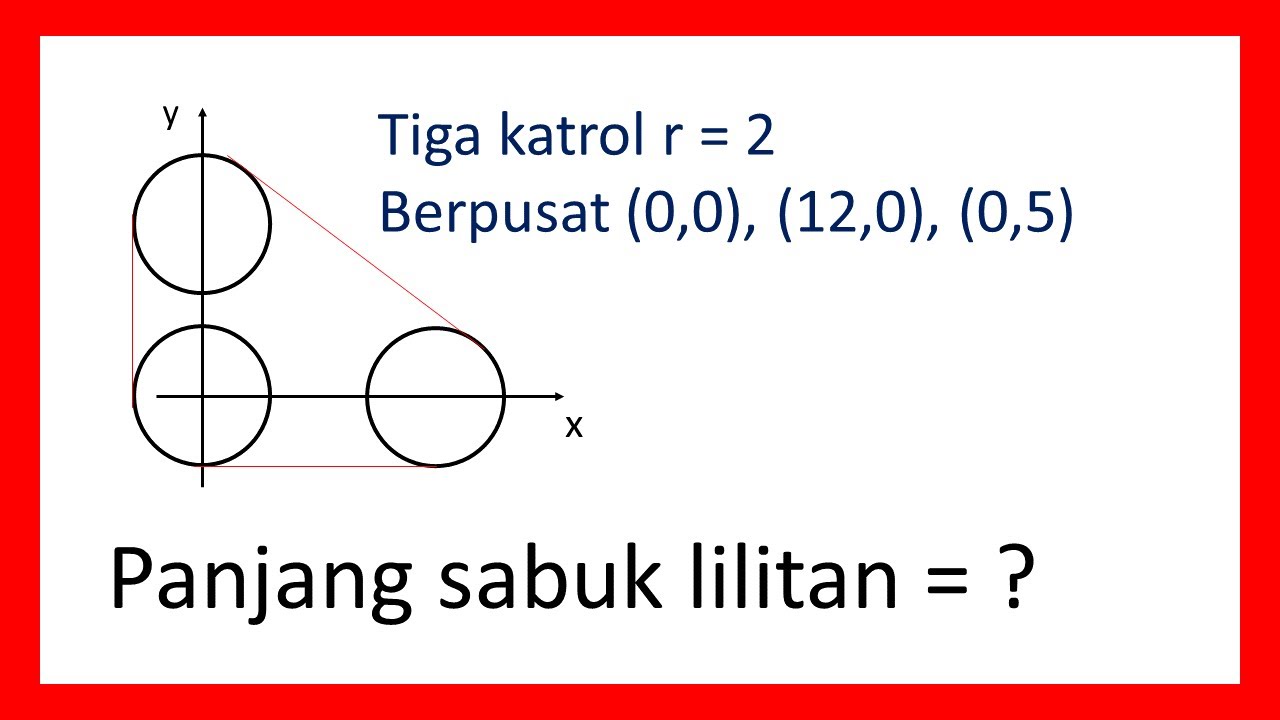 Tiga katrol, panjang sabuk - YouTube