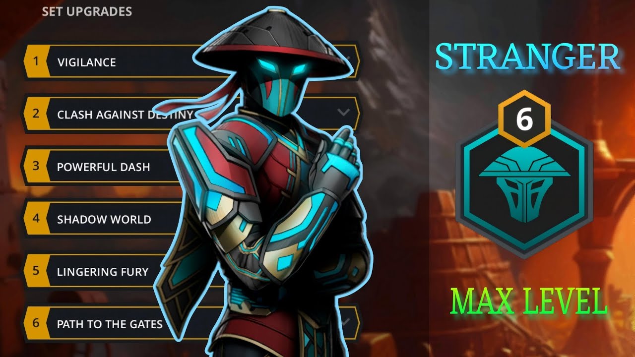 Shadow fight 3-Level 6 Stranger set review•Path to the Gates: Unlocked ...