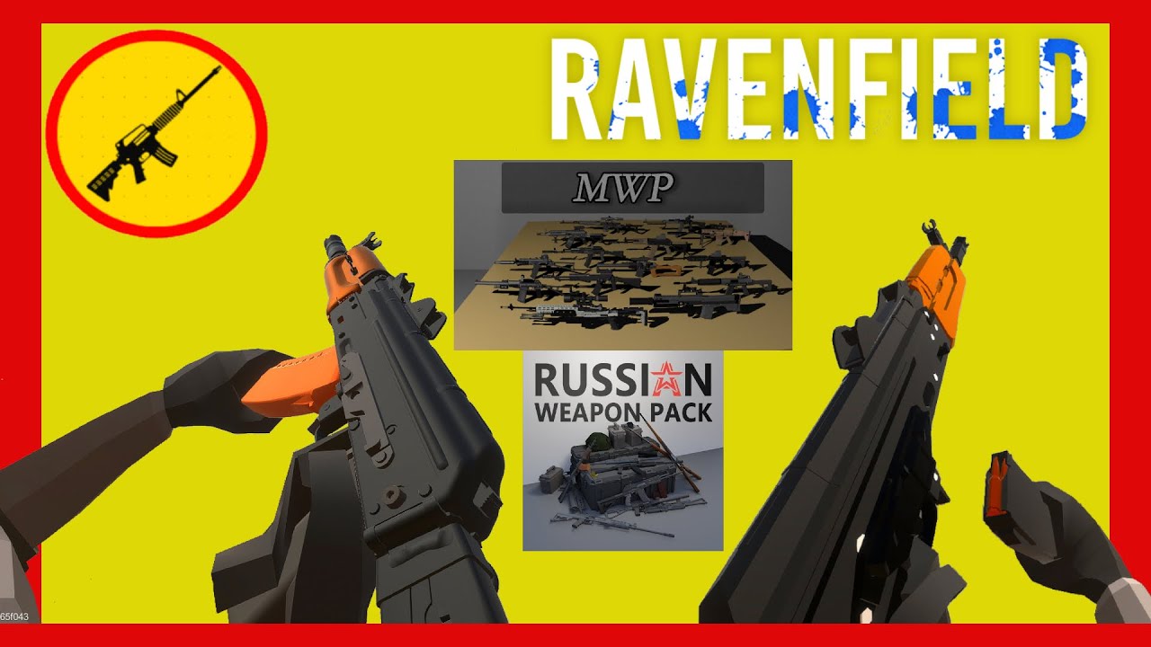 Ravenfield: Russian weapons pack vs Modern weapon pack comparison - YouTube