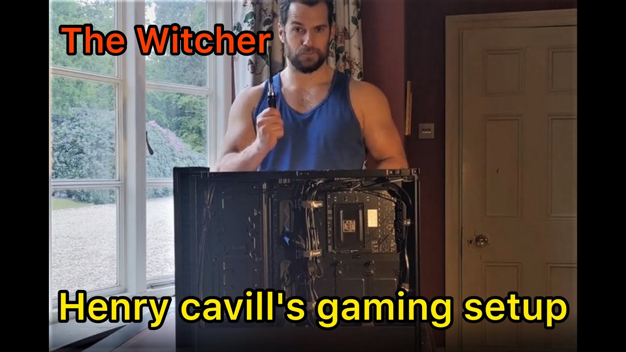 Henry Cavill's gaming setup - YouTube