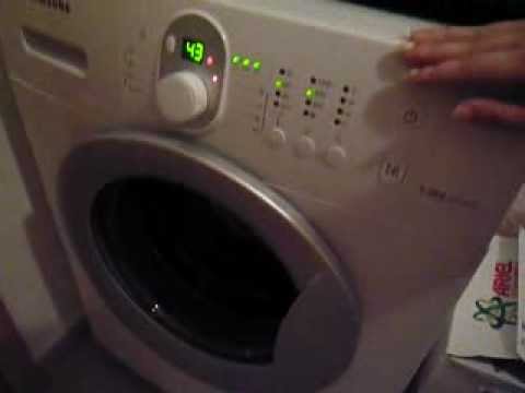 Samsung WF0500NUV - YouTube