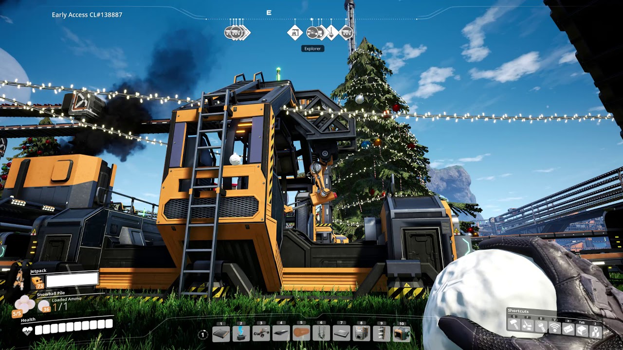 Satisfactory Magic Snowball - YouTube