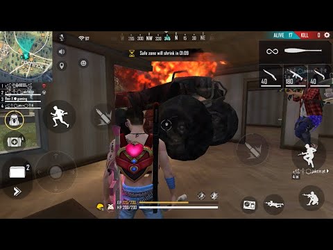Free fire first live video test. - YouTube