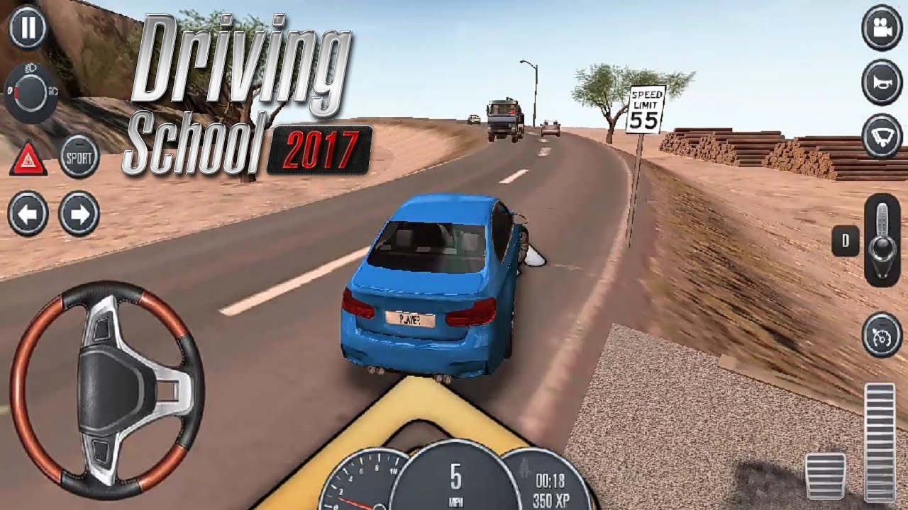 Playing Real Driving School For The First Time | Driving School Sim ...